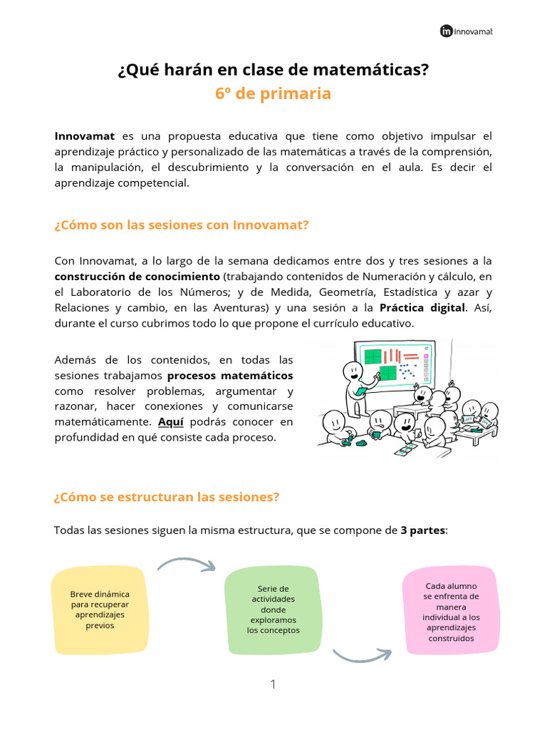 6o de Primaria Innovamat | PDF | Triángulo | División (Matemáticas) 6o de Primaria Innovamat | PDF | Triángulo | División (Matemáticas)