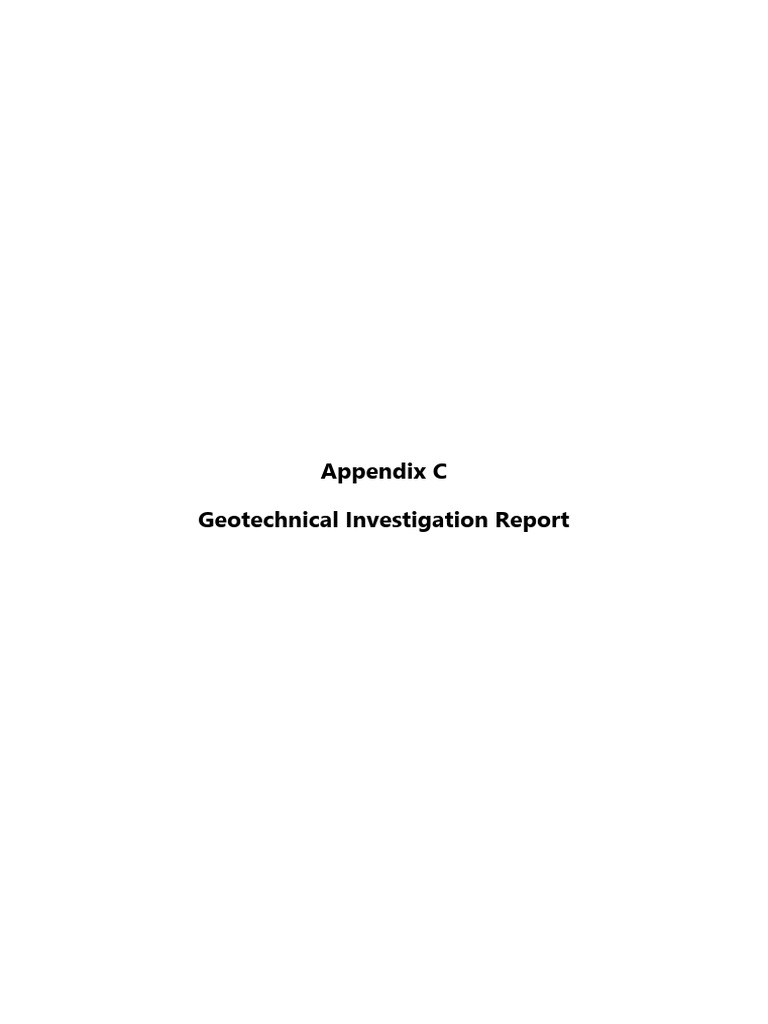 Mutare Geotechnical Survey Report | PDF | Geotechnical Engineering | Soil