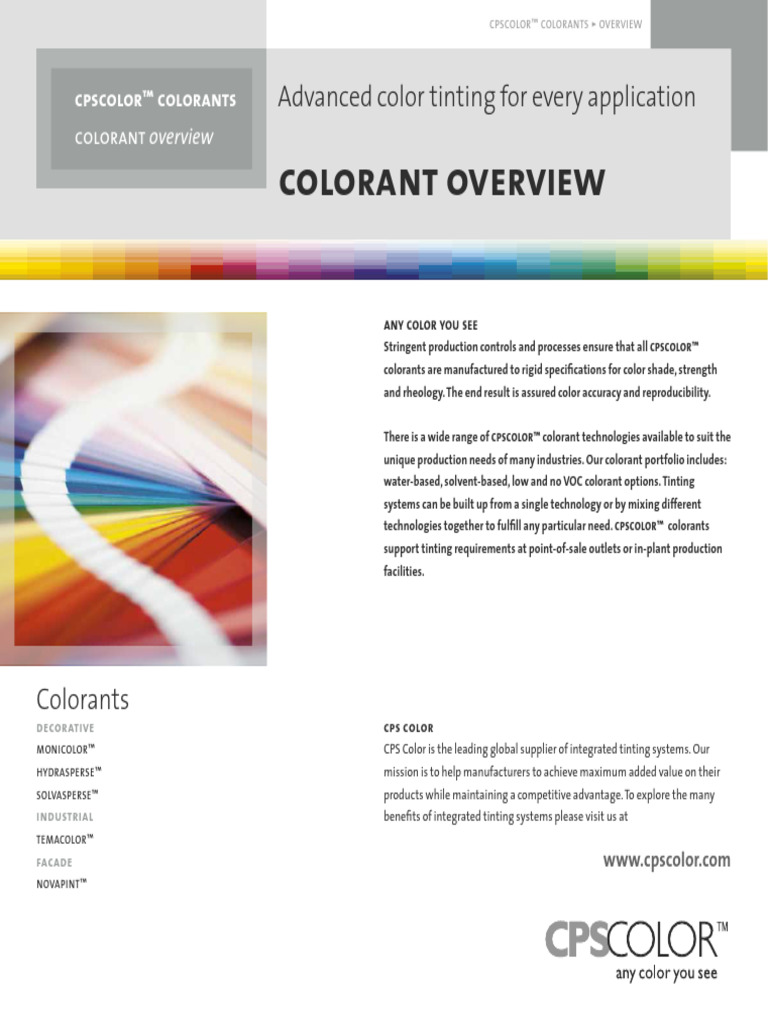 Chromaflo | PDF | Paint | Pigment