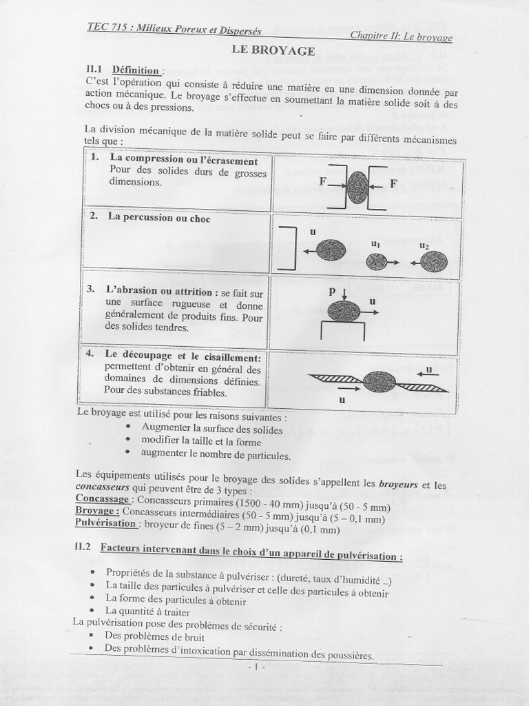 Broyage | PDF