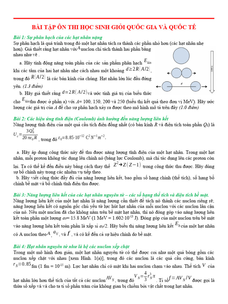 Bt Ôn Hsg Quốc Gia Và Quốc Tê | PDF