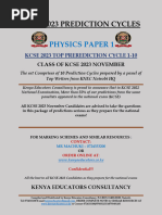 Kcse Phy Pp2 2024 | PDF | Photoelectric Effect | Electrodynamics