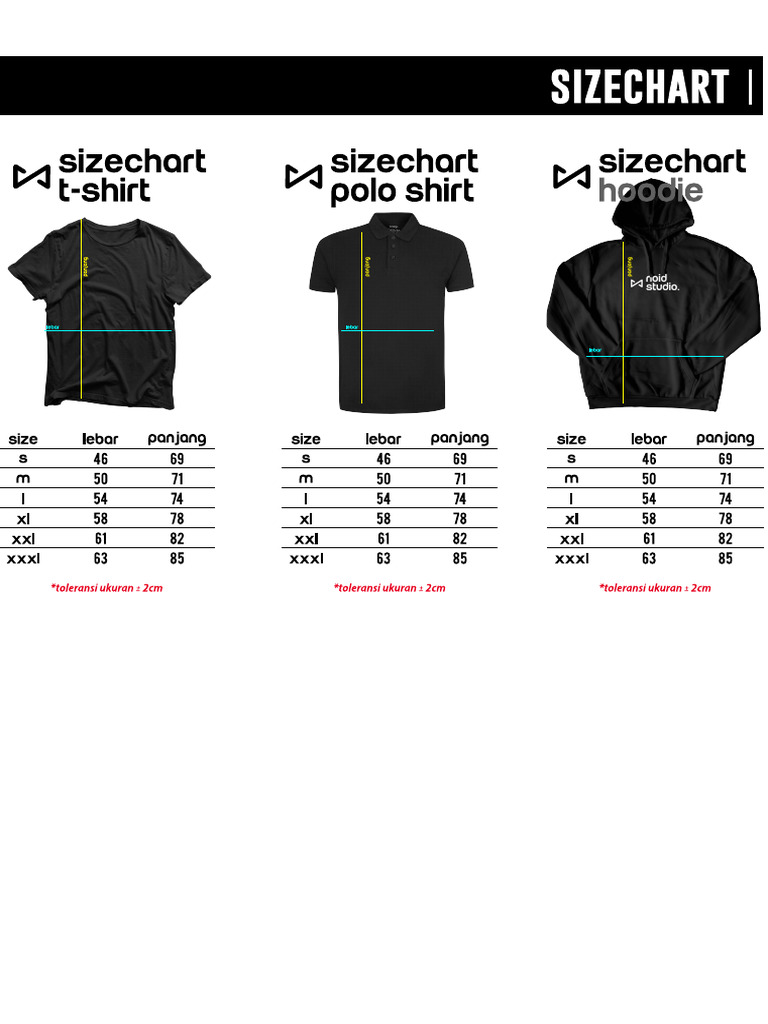 Size Chart | PDF