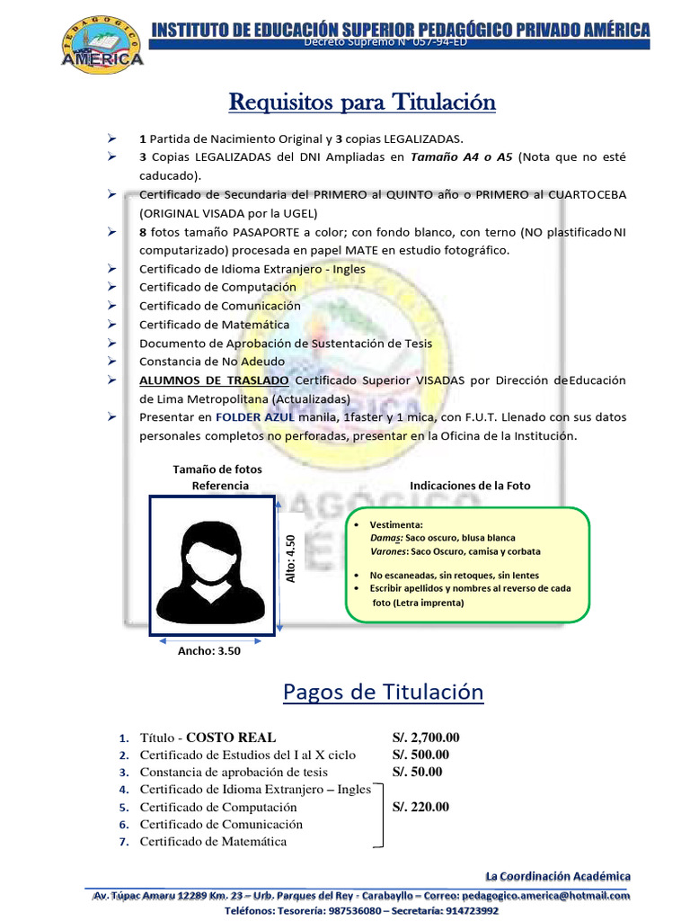 2023 - Requisitos de de Titulacion | PDF | Gobierno y personalidad