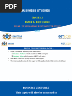 Grade 12 Business Studies Term 2 Notes | PDF | Investing | Insurance