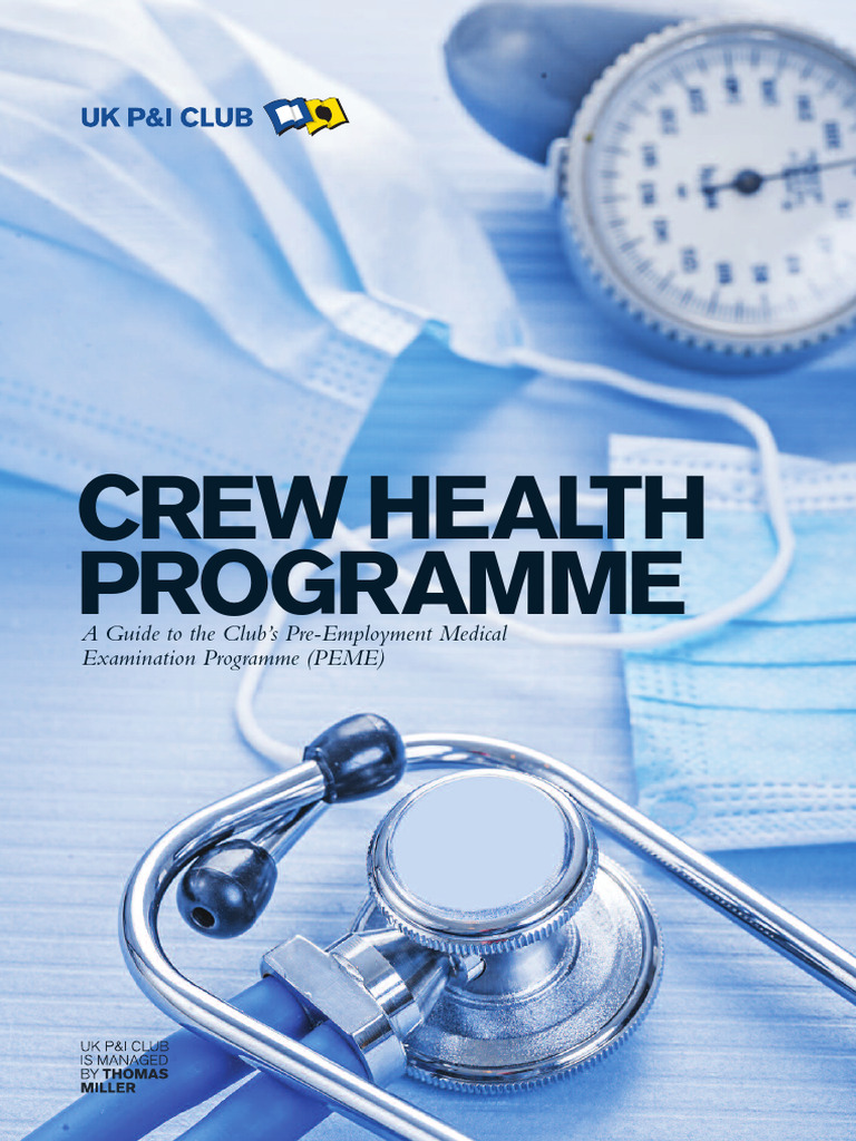 Crew Health Programme | PDF