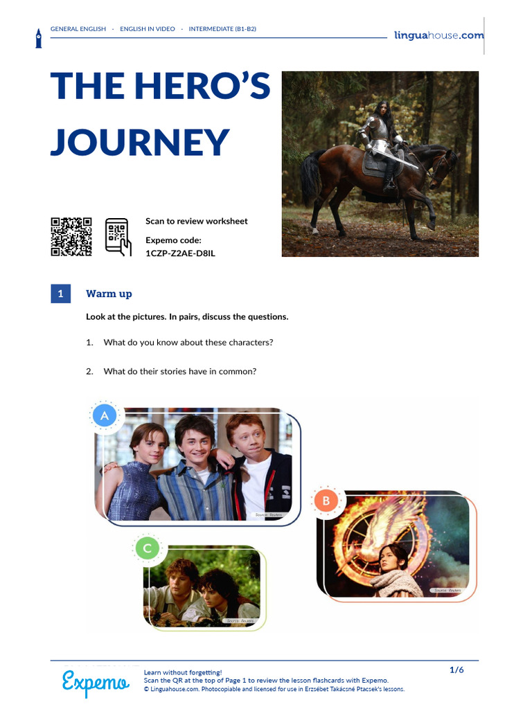 Hero's Journey Lesson Plan | PDF | Hero