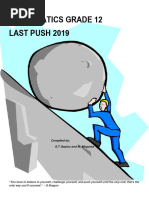 Jenn Last Push Mathematics 2023 | PDF | Equations | Mathematics