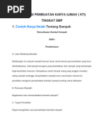 10 Contoh Karya Tulis Ilmiah (KTI) Yang Baik & Benar | PDF