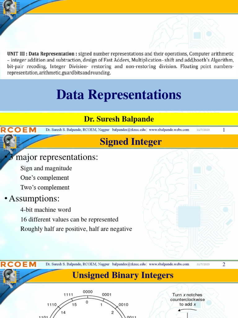 CH 3 | PDF | Division (Mathematics) | Computing
