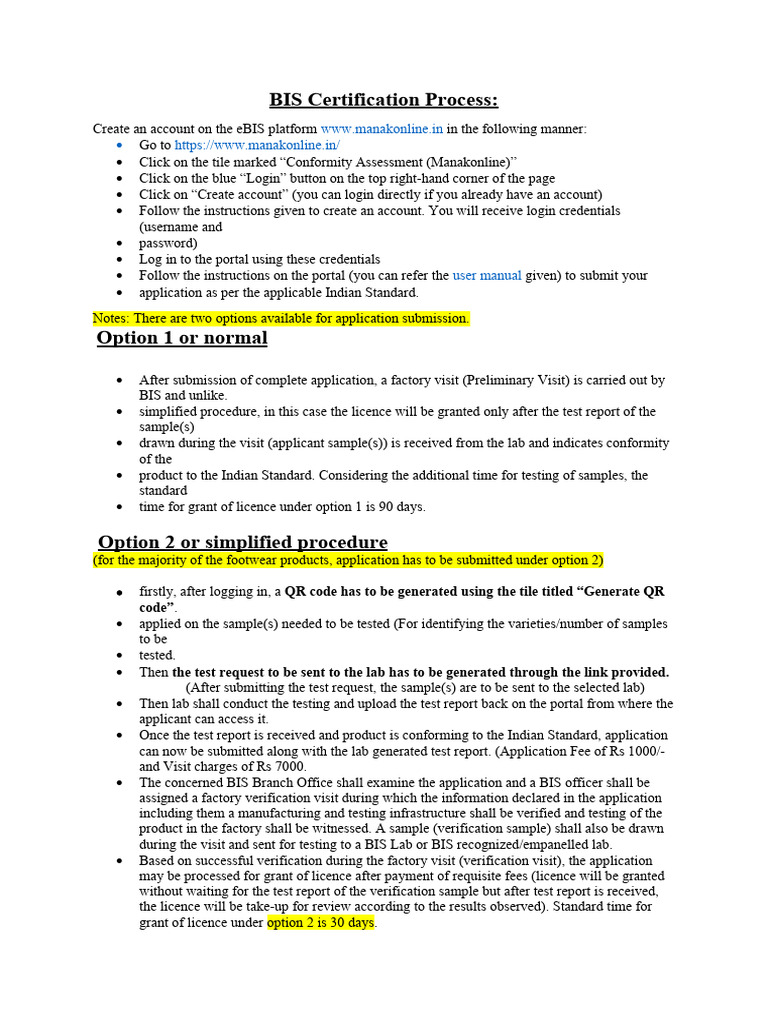 BIS Certification Process | PDF | Login | Computer Security