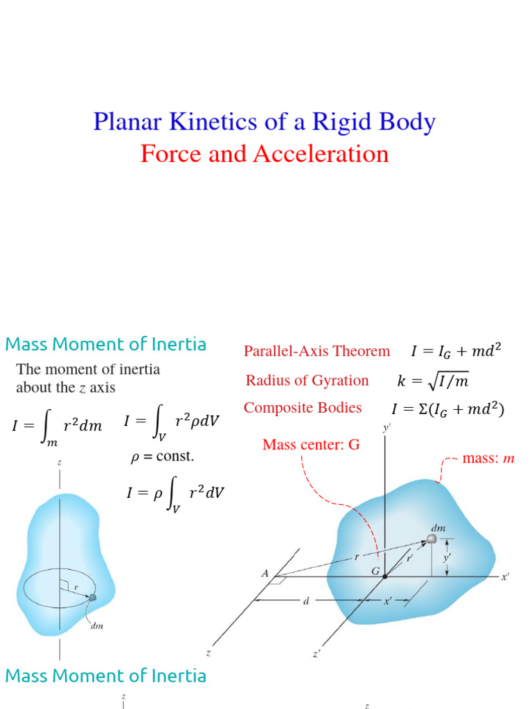 Force and Acceleration | PDF | Rotation | Physics
