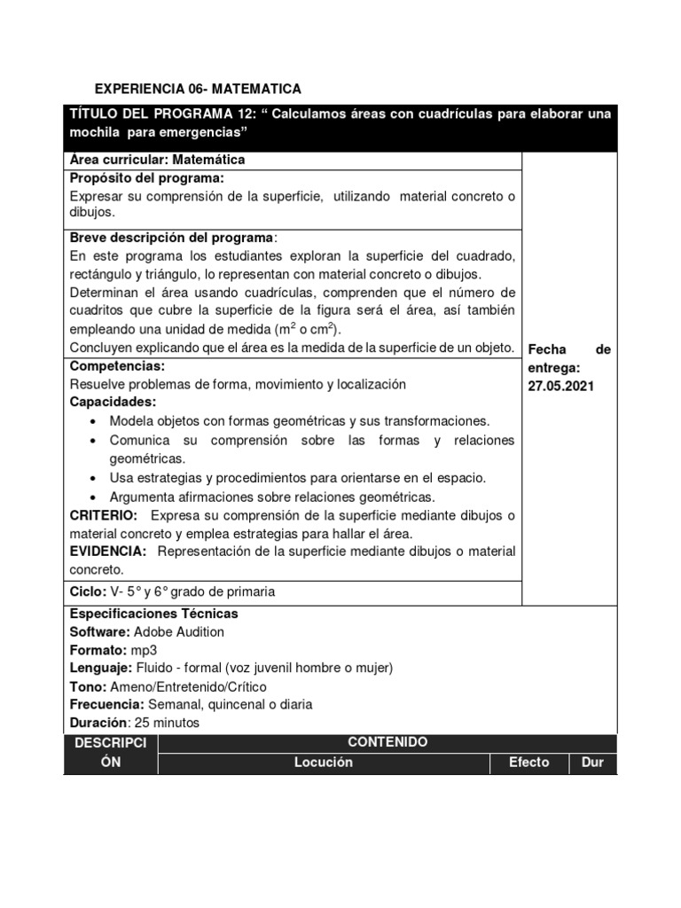 Prim. 5°-6° Ciclo V Matemática Sesión 13 27agosto | PDF | Triángulo | Rectángulo