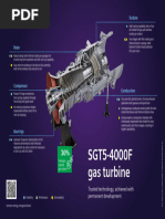 MS5001PA Gas Turbine Fact Sheet | PDF | Gas Turbine | Duct (Flow)