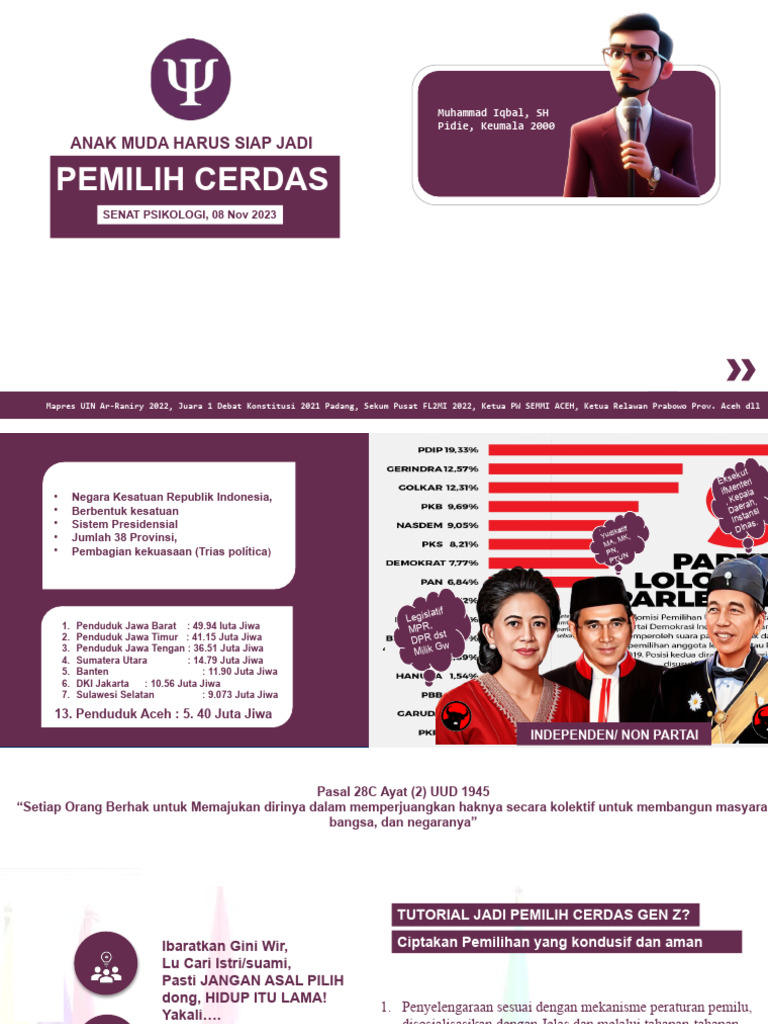 Pemilih Cerdas | PDF
