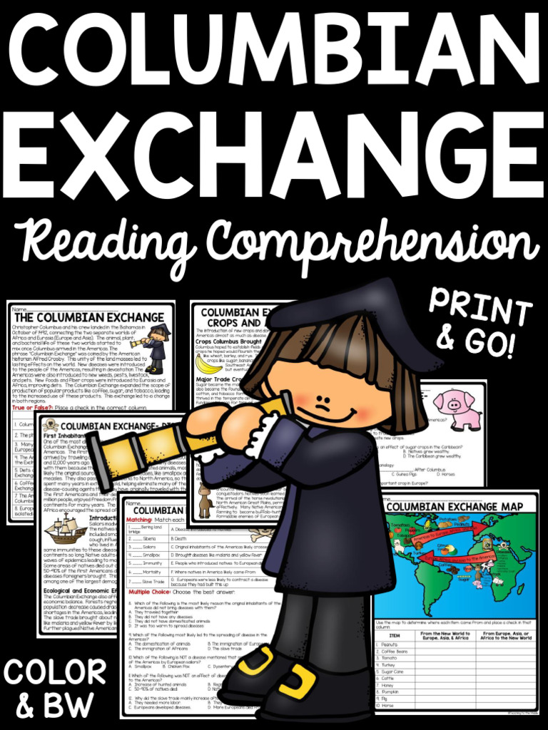 Columbian Exchange | PDF | New World | Maize