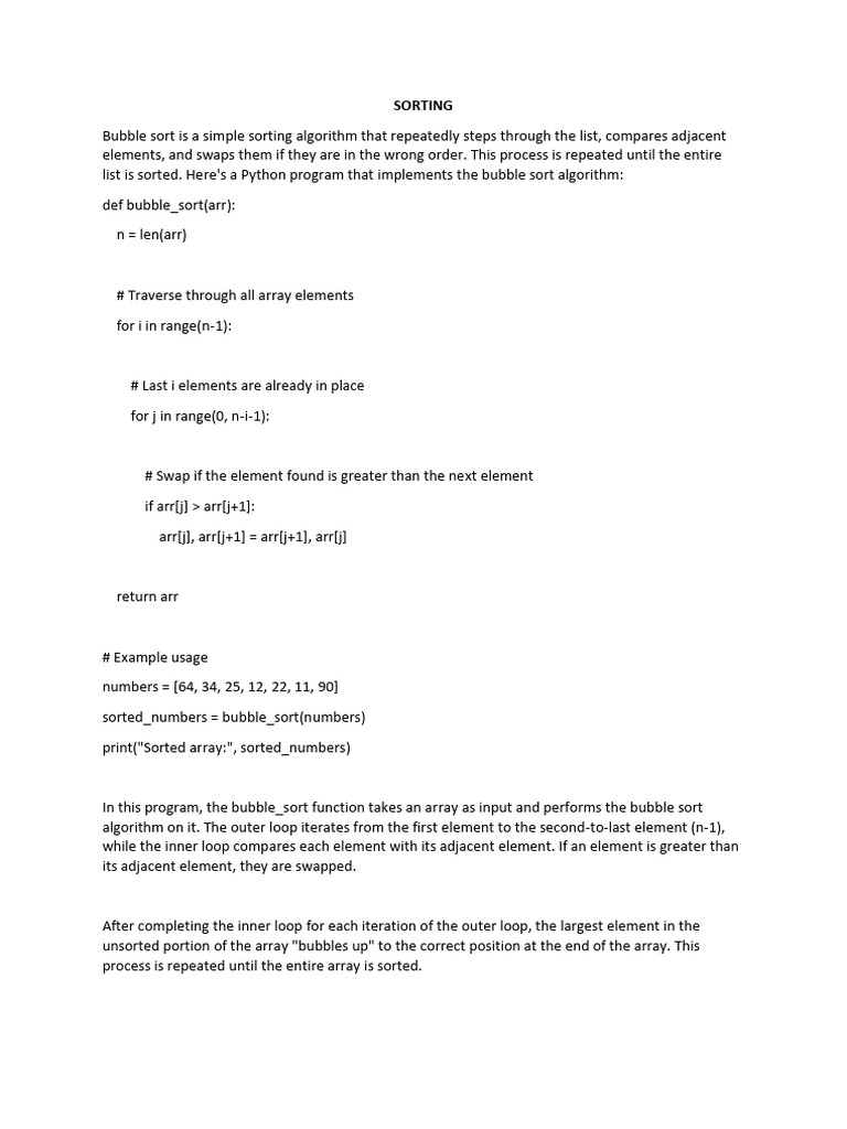 Dictionaries and Sorting Doubts | PDF | Computer Data | Software Engineering