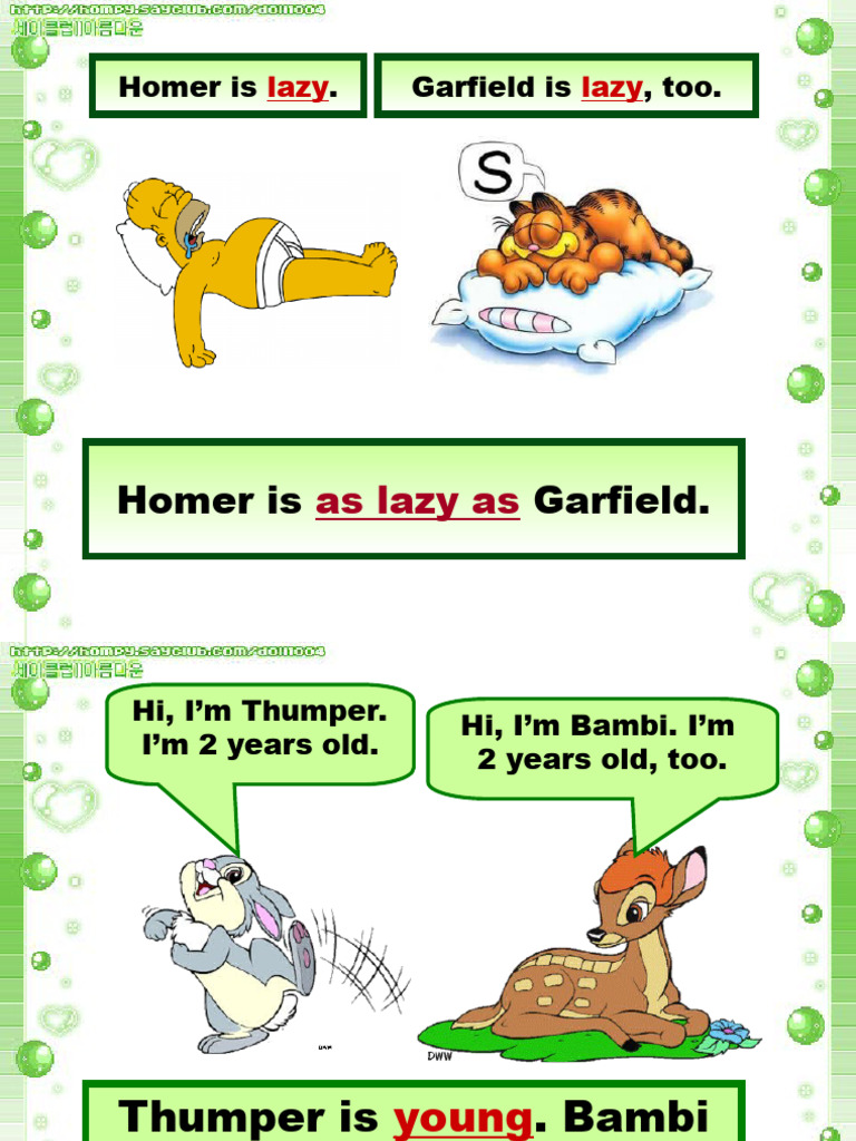 Comparative As .... As | PDF