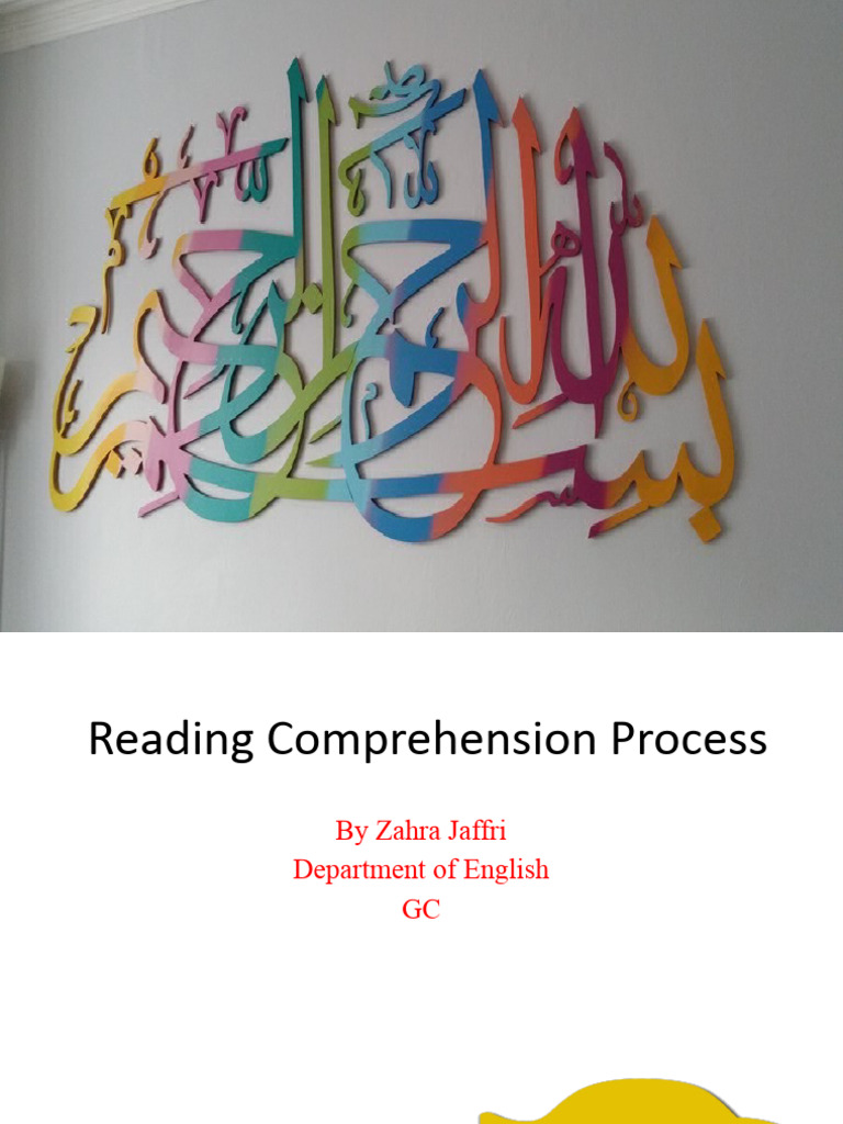 Reading Comprehension BS I.T | PDF | Reading Comprehension | Linguistics