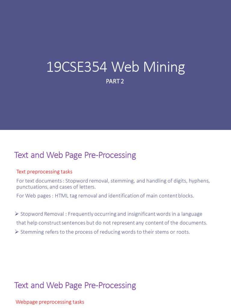 Preprocessing, Inverted Index | Download Free PDF | Search Engine Indexing | Information Science