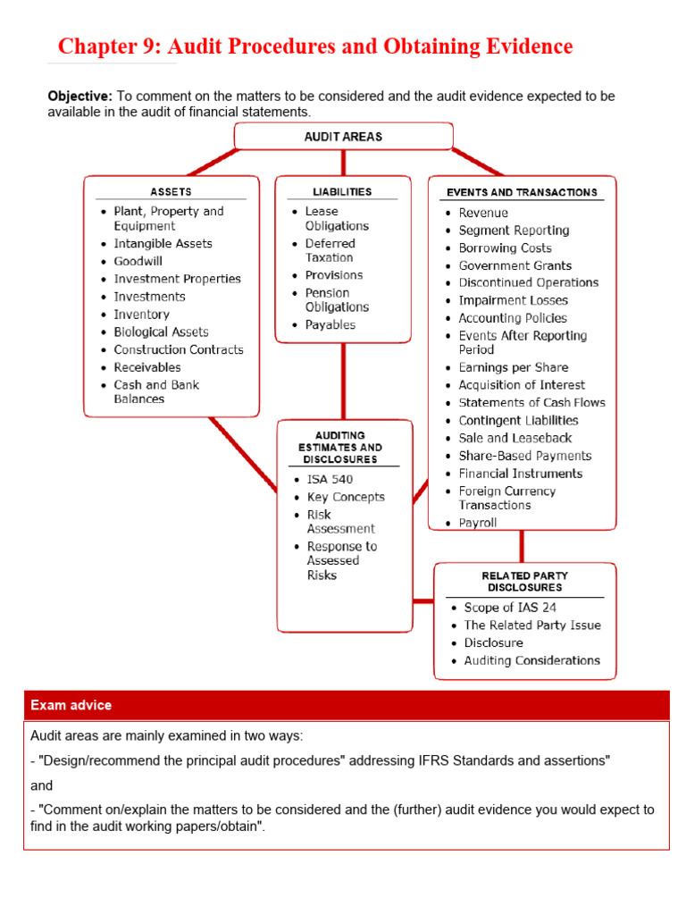 Audit Procedures for Financial Statements | PDF | Audit | International ...