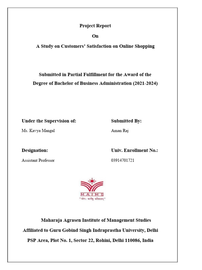 Minor Project (Aman Raj) | PDF | Online Shopping | E Commerce Minor Project (Aman Raj) | PDF | Online Shopping | E Commerce