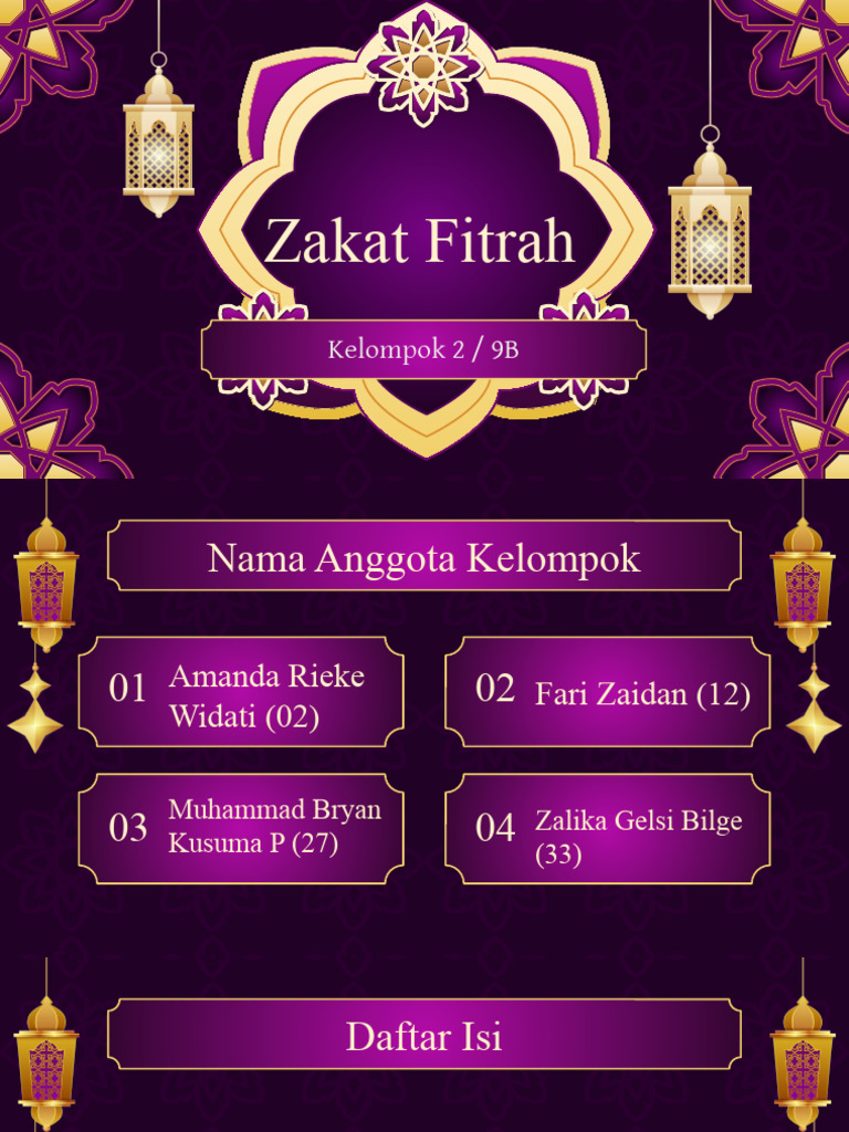 Presentasi Zakat Pai Kel 2 | PDF