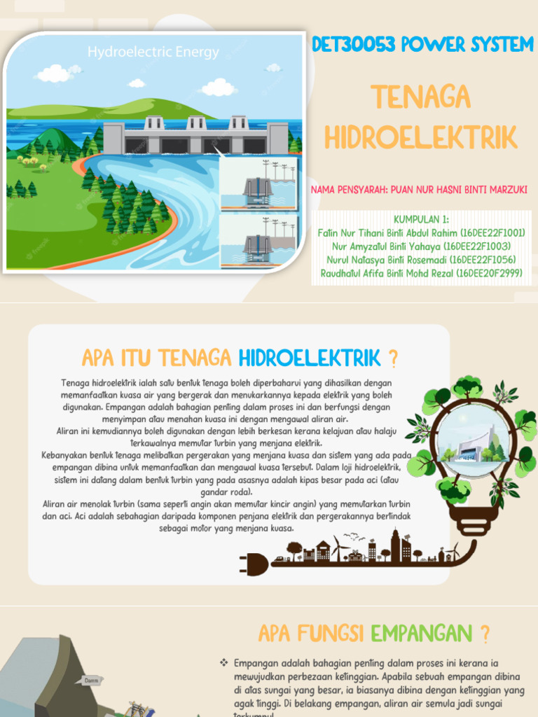 HYDROELECTRIC PRESENTATION | PDF