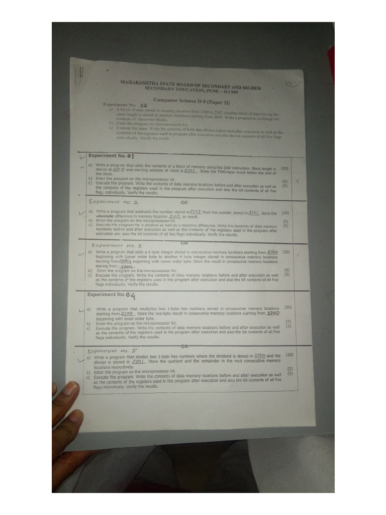 CS 2 Practical Question . | PDF