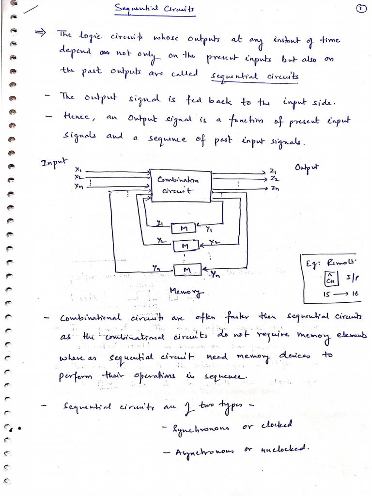 sequential circuit | PDF