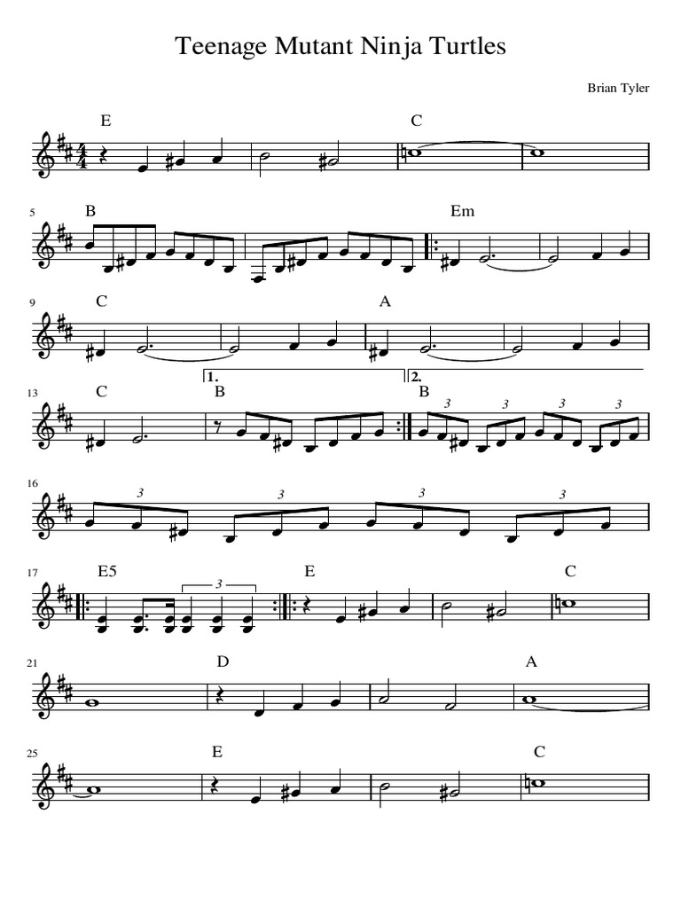 Teenage Mutant Ninja Turtles | PDF