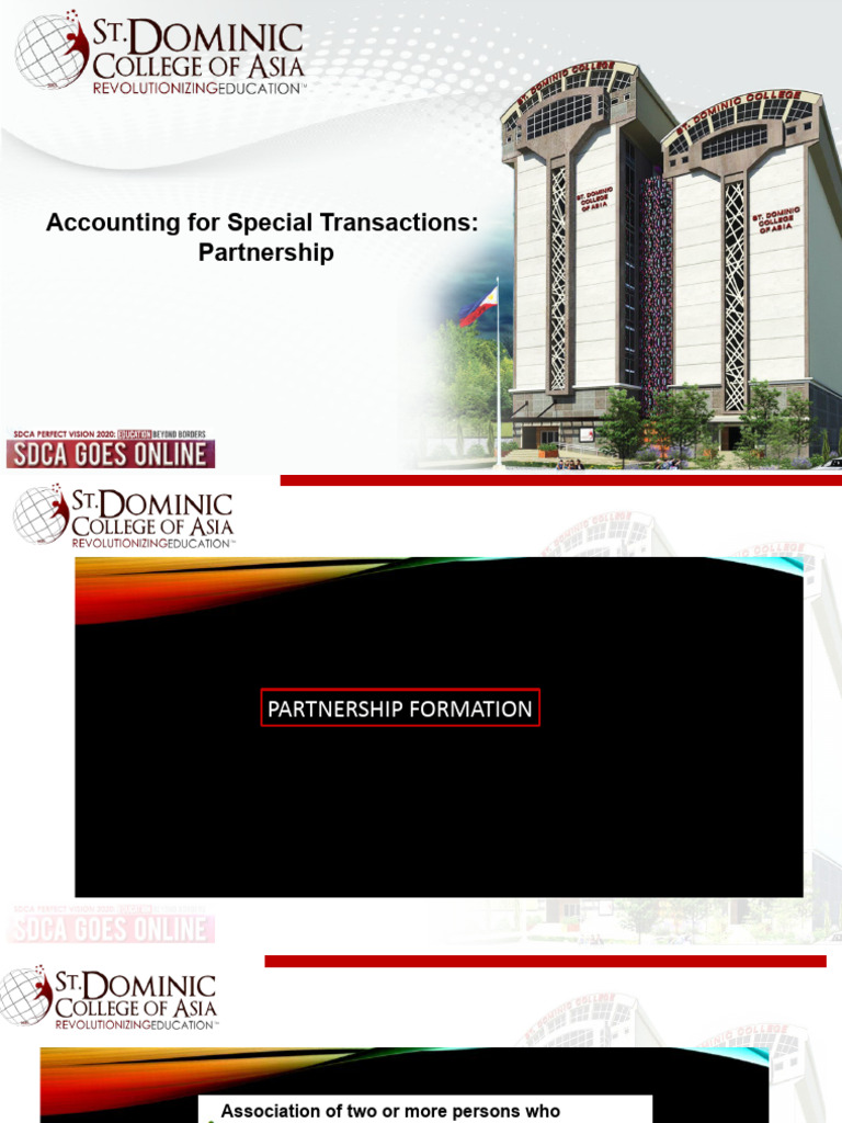 Accounting for Partnership FAR (1) | PDF | Goodwill (Accounting ...