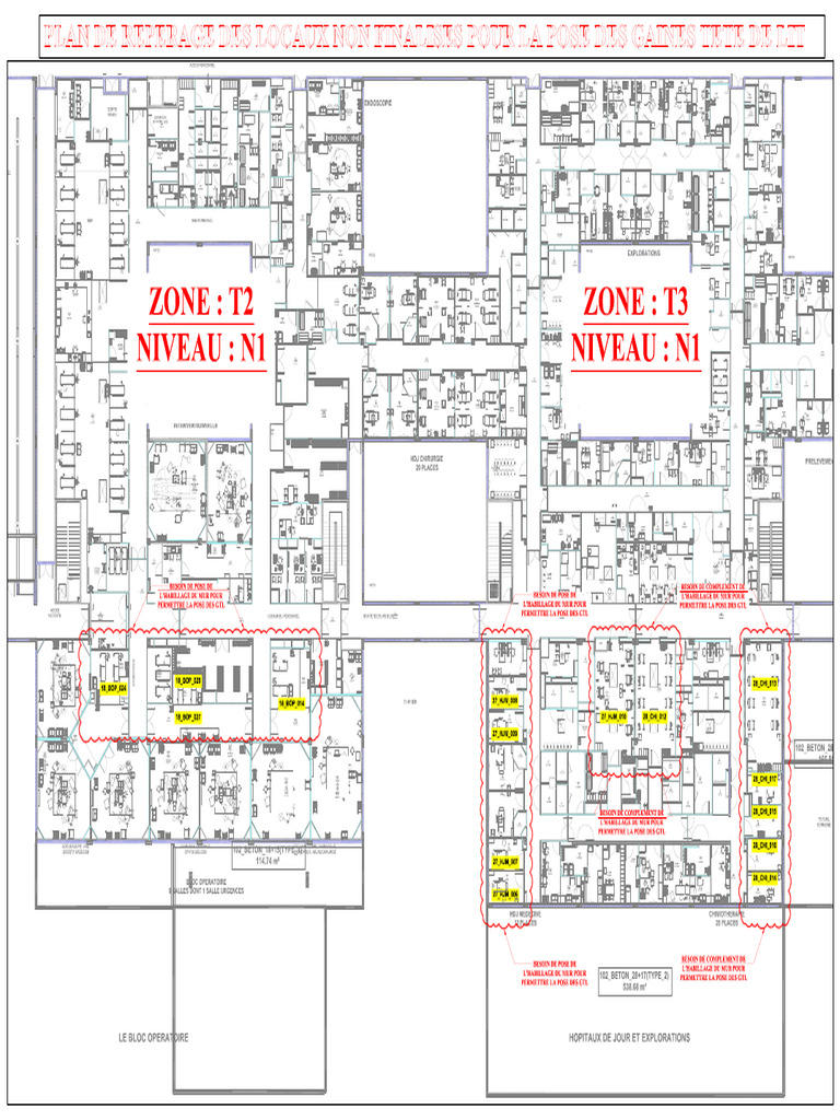 Plan de Reperage Des Locaux - Sujet Des GTL | PDF