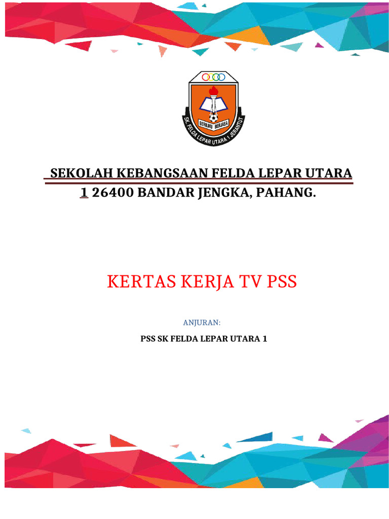 Kertas Kerja Tvpss 2021 | PDF