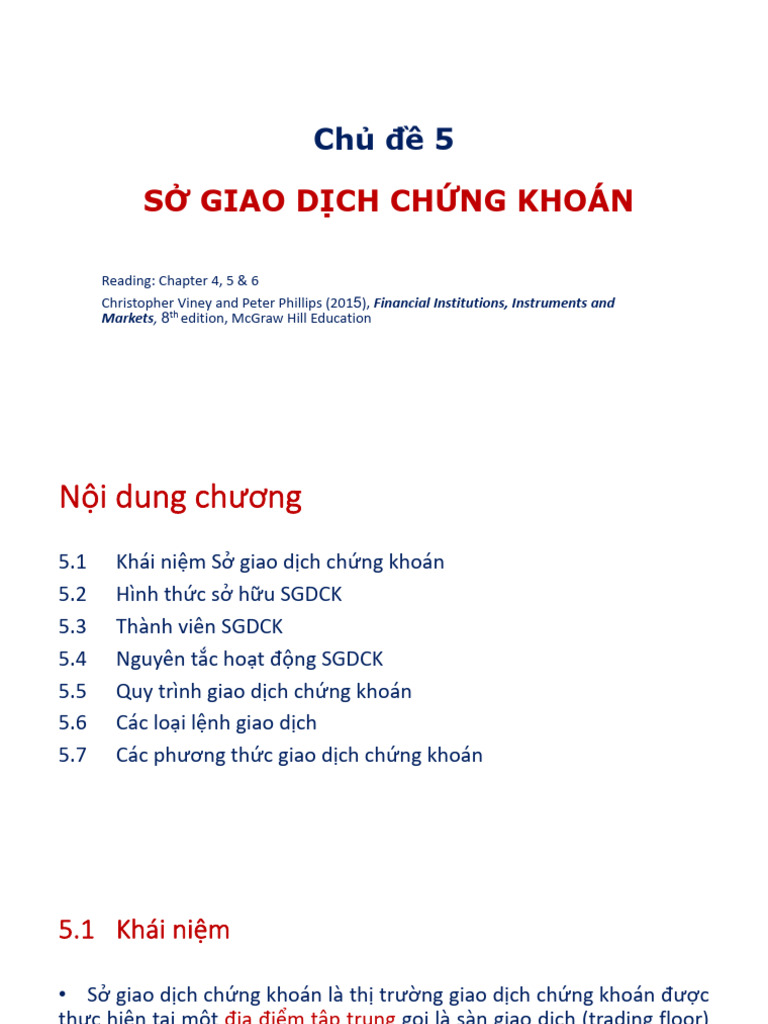 Buoi 5 So Giao Dich Chung Khoan | PDF