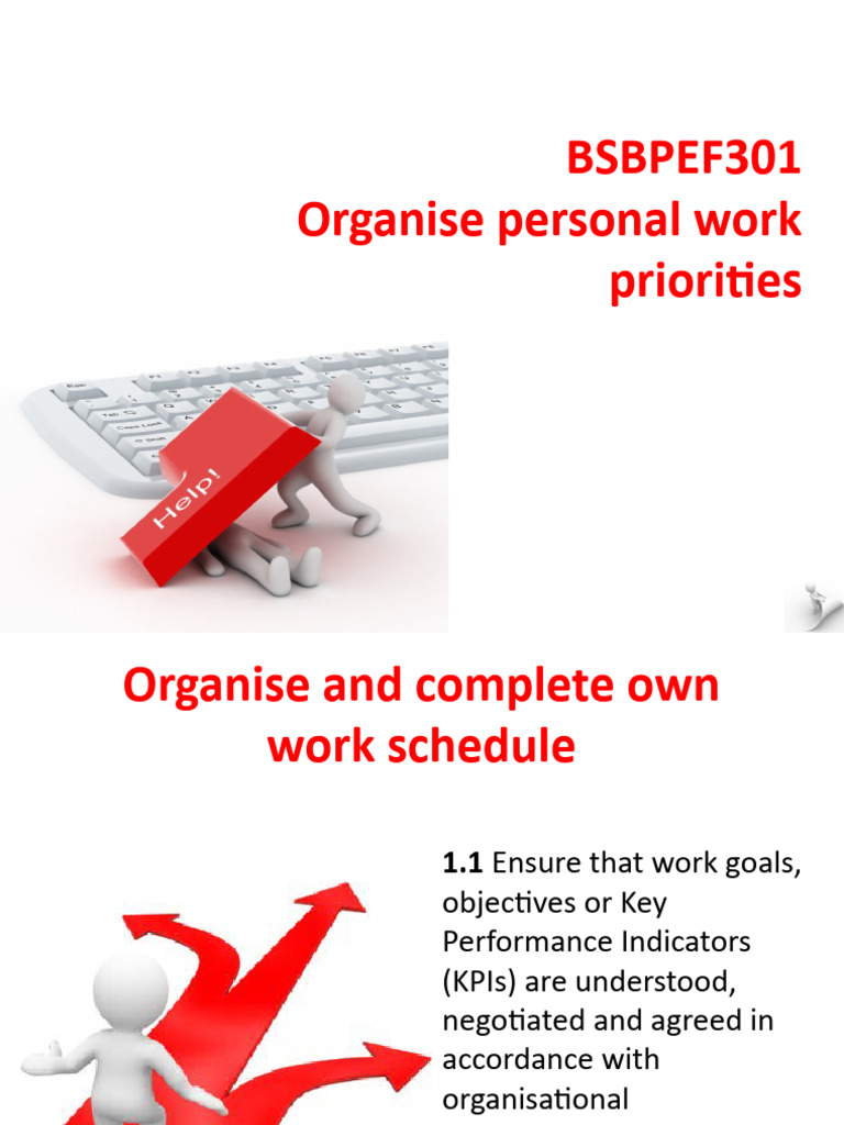 BSBPEF301 PowerPoint Slides V1.0 | PDF | Performance Indicator | Business