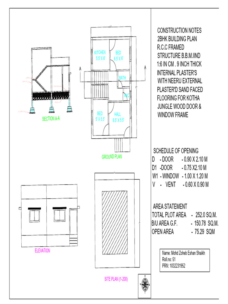 Zoheb Shaikh 11111000 | PDF | Buildings And Structures | Building ...