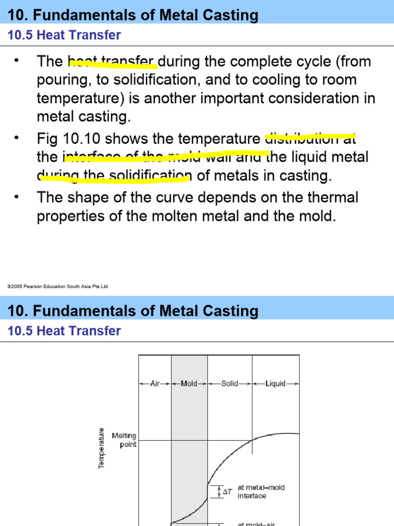 Chapter 4 Casting Fundamental 2 | PDF | Process Engineering | Physical Sciences