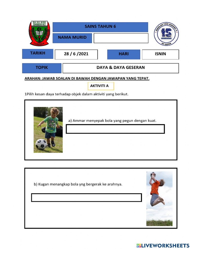 Daya Dan Daya Geseran T6 | PDF