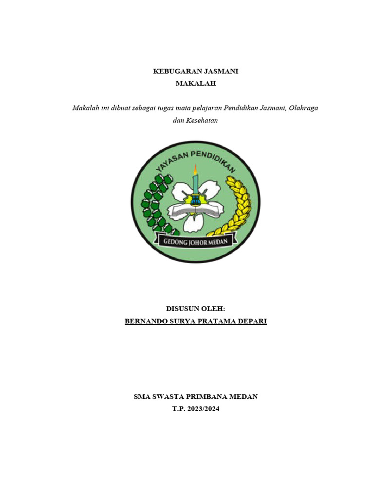 Kebugaran Jasmani | PDF