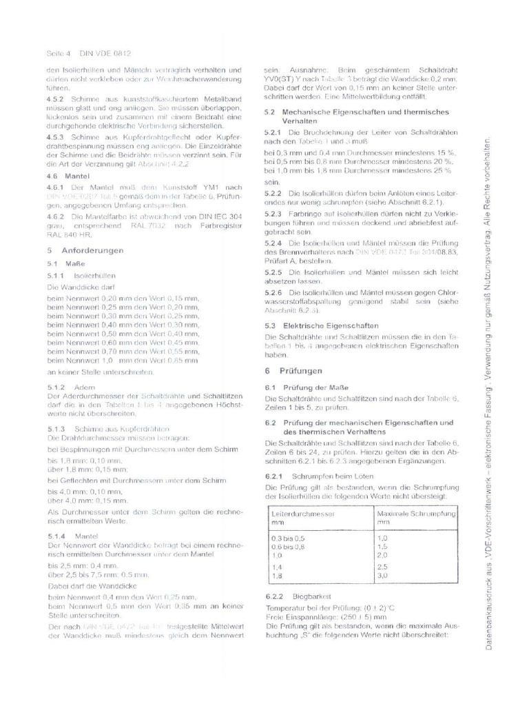din vde 0812-4 | PDF