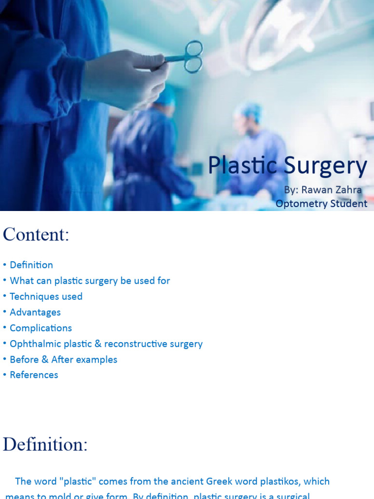 Plastic Surgery-2 | PDF | Plastic Surgery | Surgery