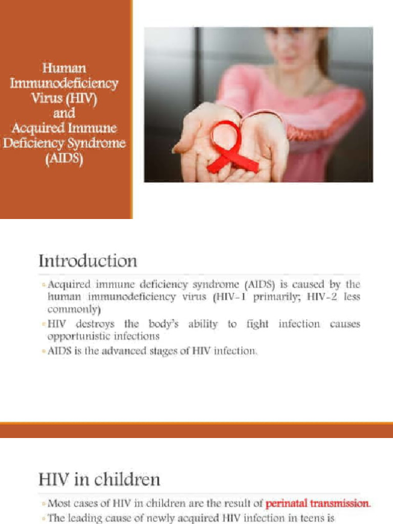 Hiv in Children | PDF