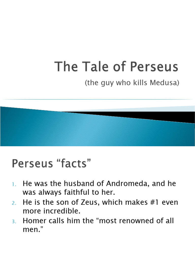 Powerpoint-The Tale of Perseus | PDF | Medusa | Greek Mythology
