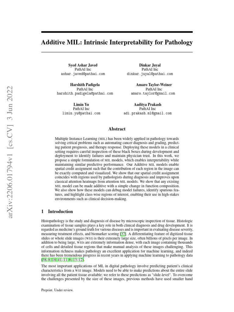 Additive Mil | PDF | Receiver Operating Characteristic | Machine Learning