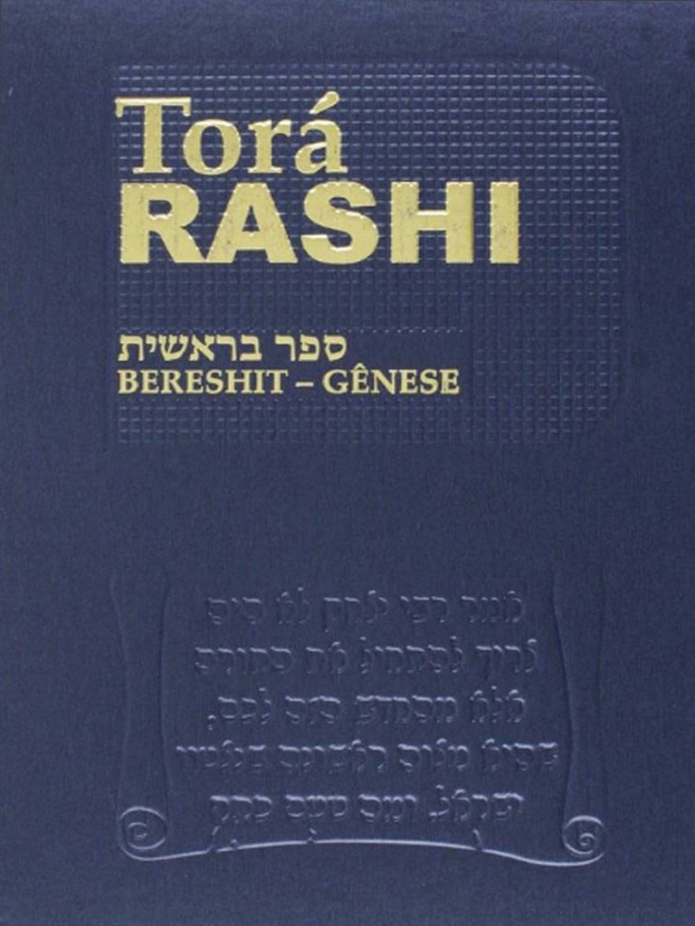 Torá Rashi Gênesis | PDF | Torá | Talmude