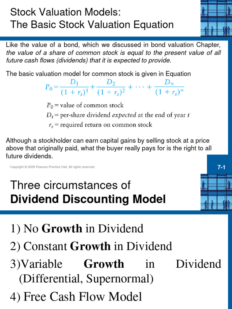 Stock Valuation | PDF | Stock Valuation | Valuation (Finance)