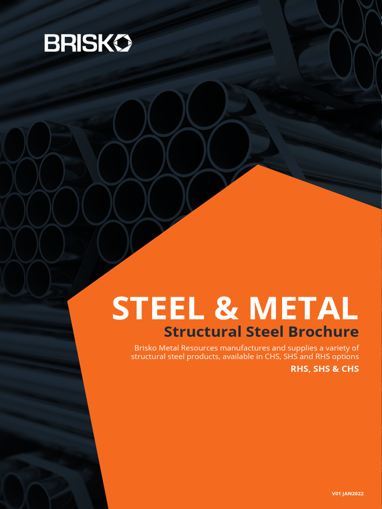 Brisko Structural Steel Brochure | PDF | Pipe (Fluid Conveyance ...