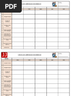 Controle de Limpeza de Banheiros | PDF