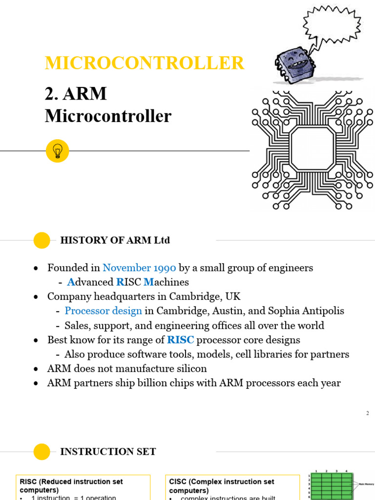 2 ARM Microcontroller | PDF | Microcontroller | Central Processing Unit
